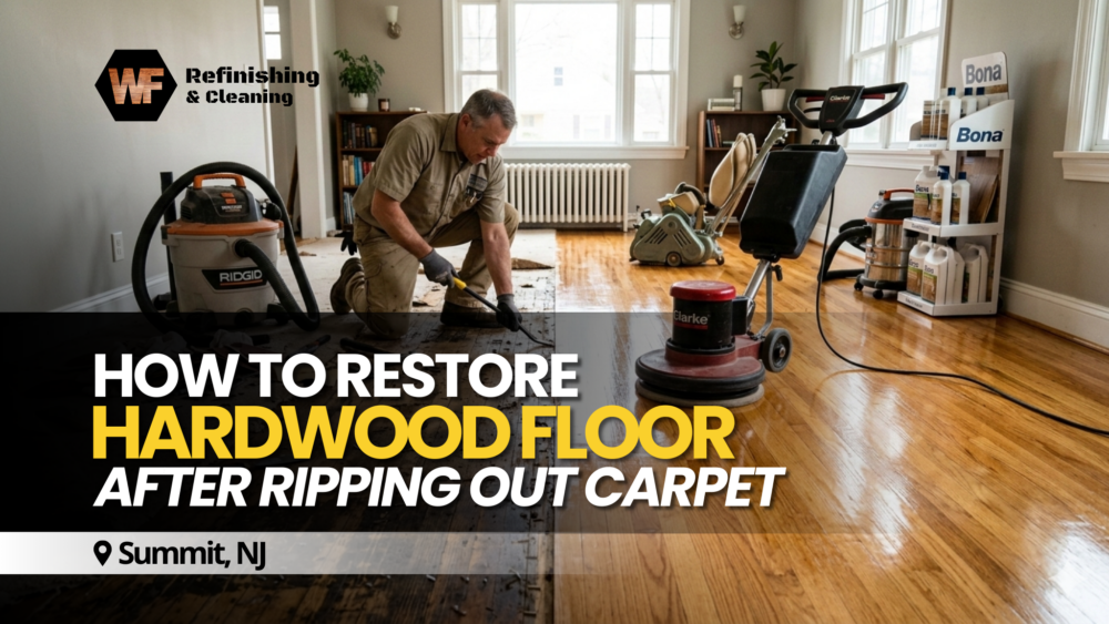 How to Restore Hardwood Floor After Ripping Out Carpet